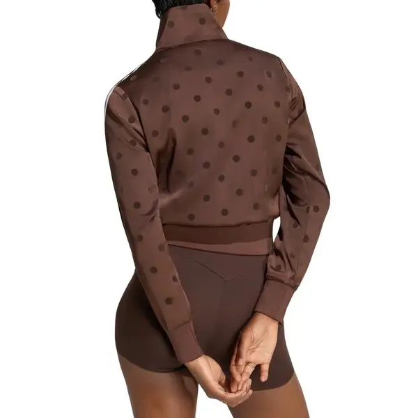 Adidas Satin Polka Dots Tt Track Top Asia Sizing