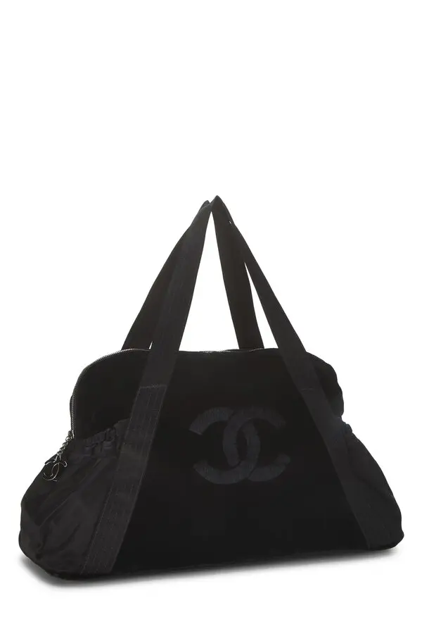 Chanel Velvet Bowler Bag