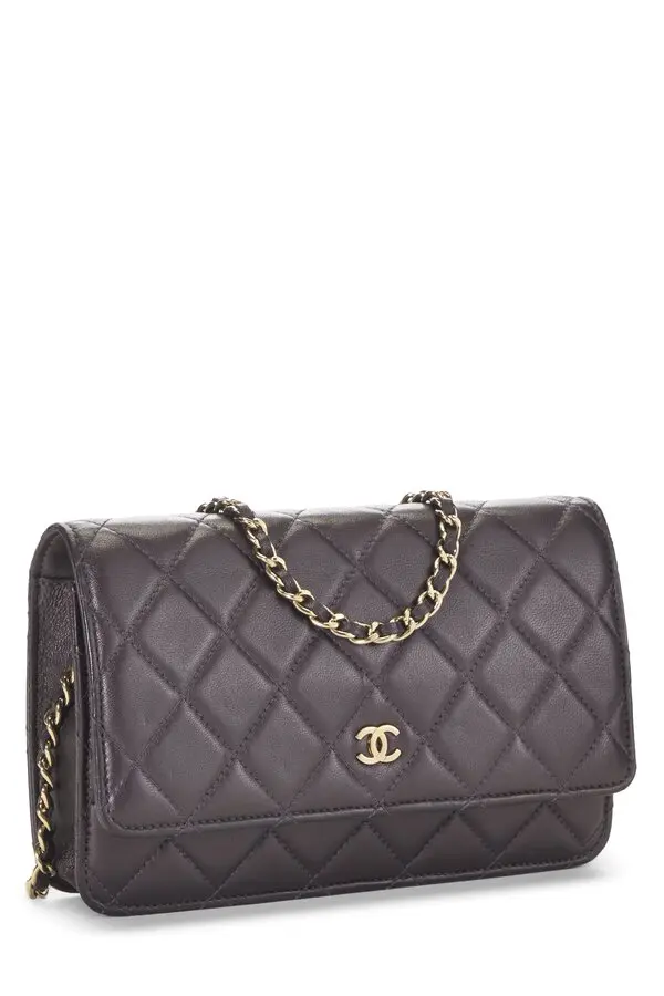 Chanel Quilted Lambskin Wallet On Chain