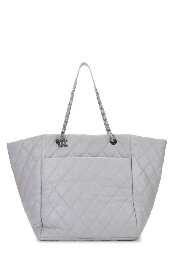Chanel Quilted Lambskin Shopping Tote