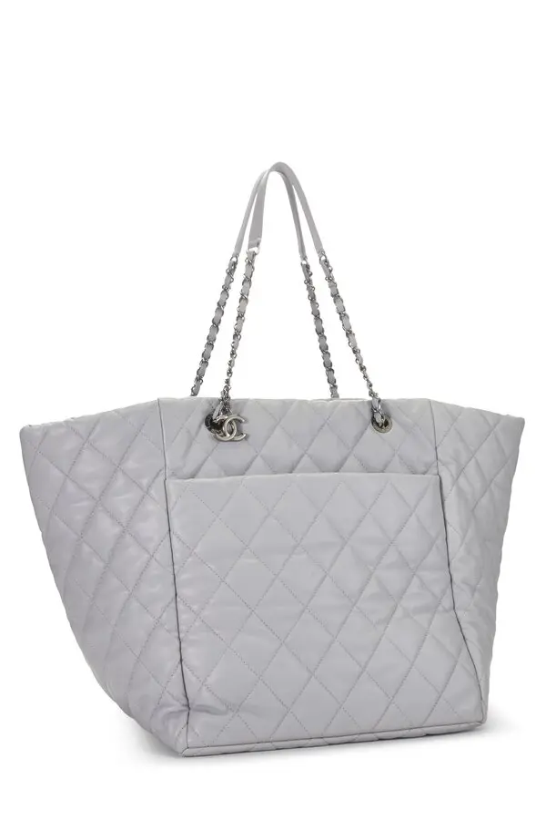 Chanel Quilted Lambskin Shopping Tote