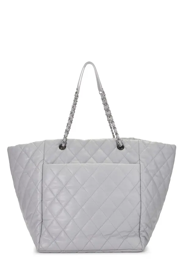 Chanel Quilted Lambskin Shopping Tote