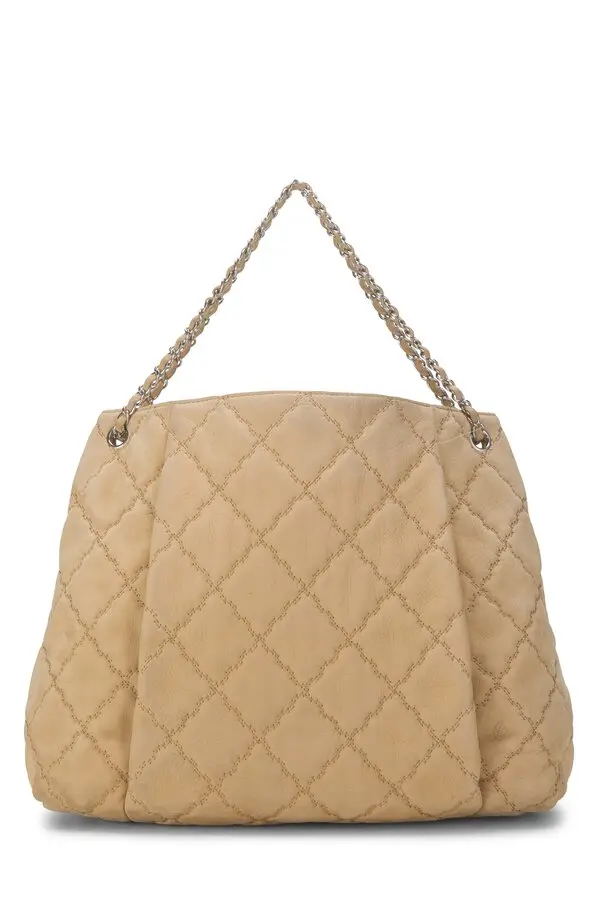 Chanel Nubuck Hamptons Shopping Bag