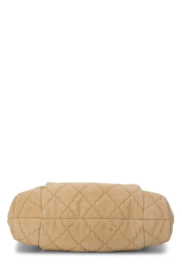 Chanel Nubuck Hamptons Shopping Bag