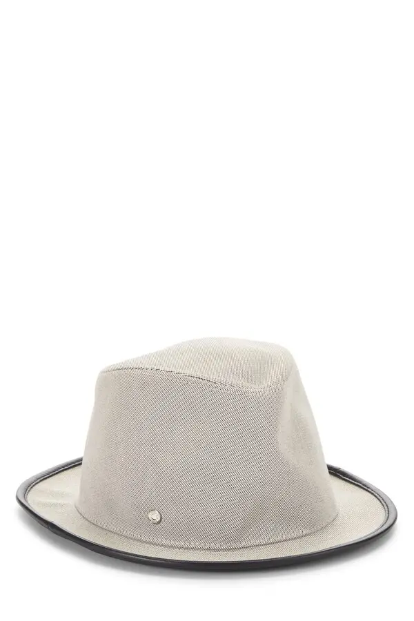 Hermès Canvas Fedora 56