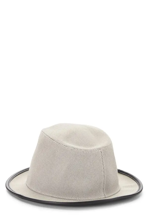 Hermès Canvas Fedora 56
