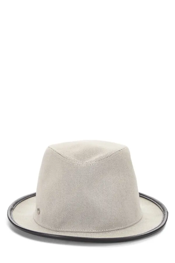 Hermès Canvas Fedora 56