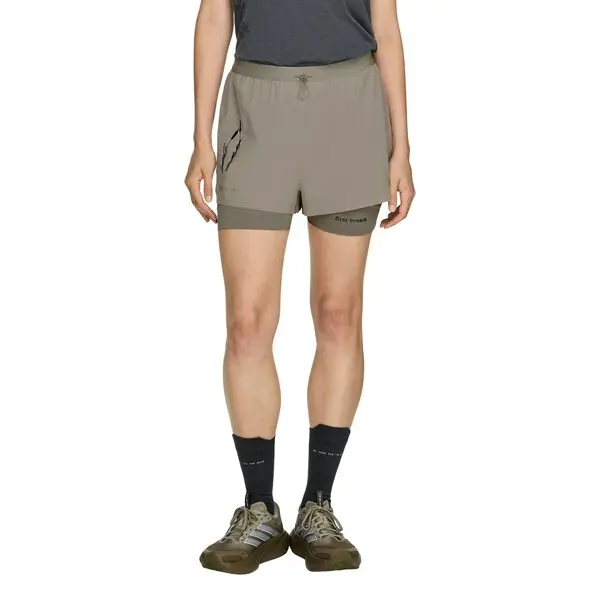 Adidas X Song For The Mute 2-in-1 Shorts - Putty Beige