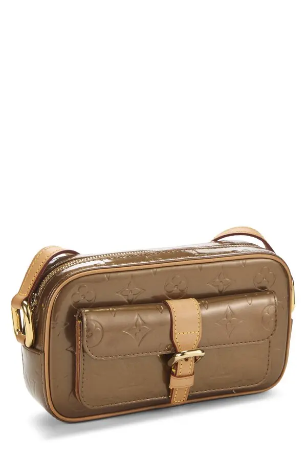 LOUIS VUITTON Bronze Monogram Vernis Christie