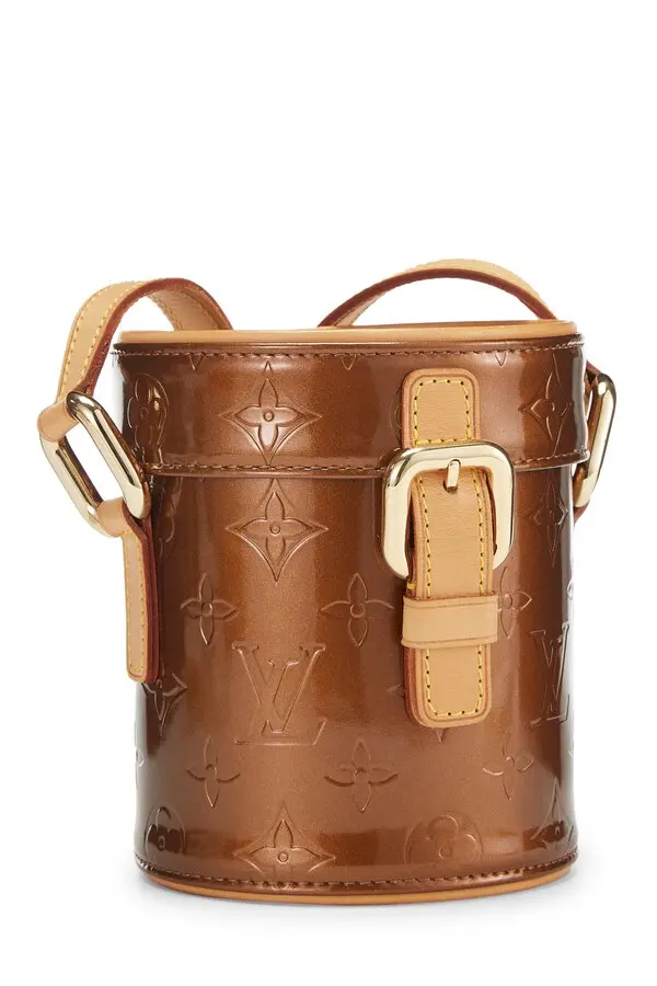 LOUIS VUITTON Bronze Vernis Astor Place Bag