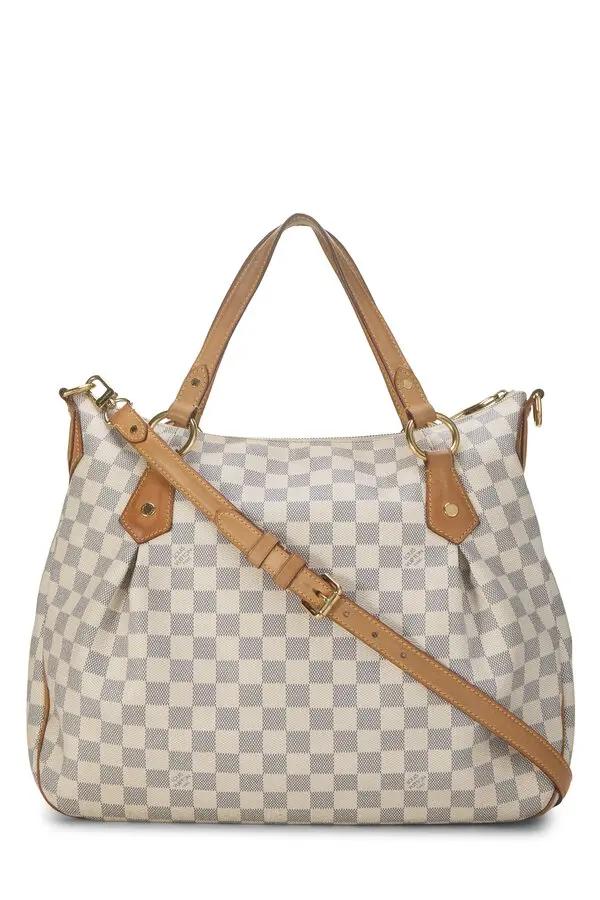 LOUIS VUITTON Damier Azur Evora