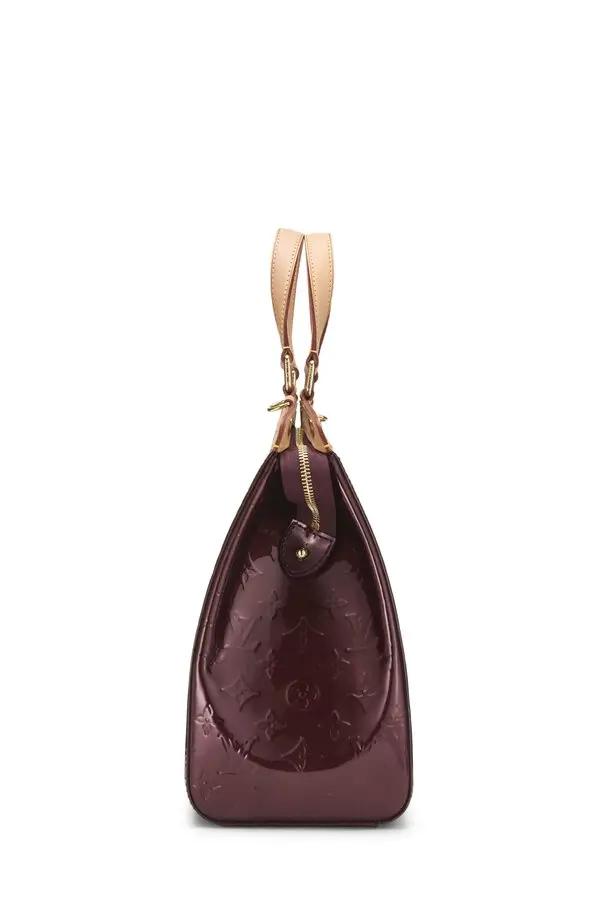 LOUIS VUITTON Griotte Monogram Vernis Brea