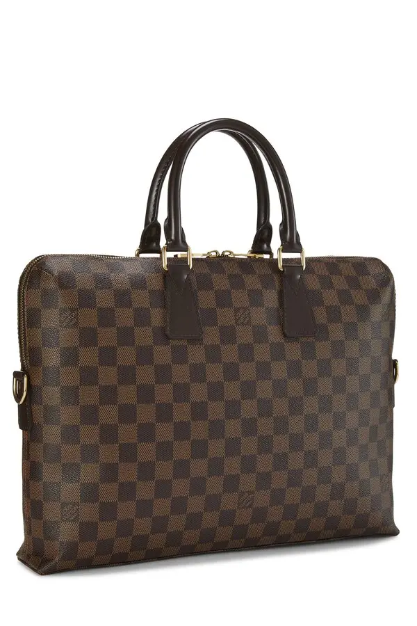 LOUIS VUITTON Damier Ebene Porte Documents Jour