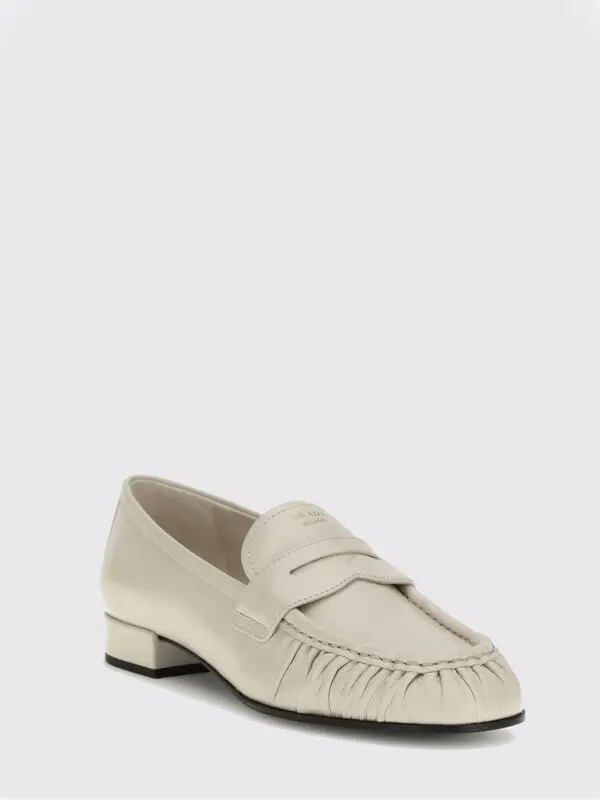 Prada Penny Leather Loafers