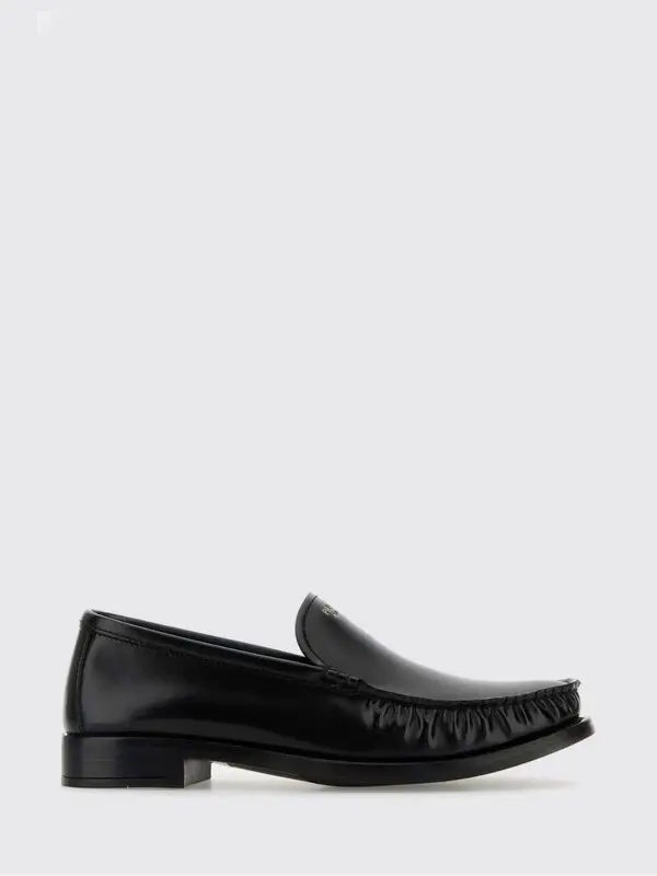 Prada Leather Loafers - Black