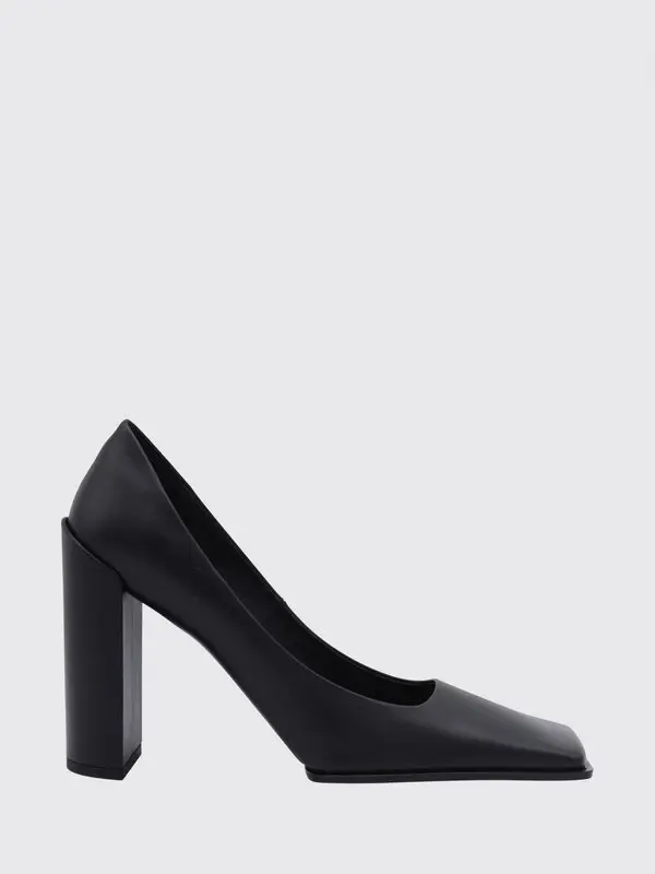 Alaïa Leather Square Toe High Heel Pumps - Black