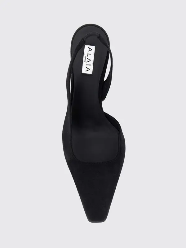 Alaïa Slingback Wedge Pumps