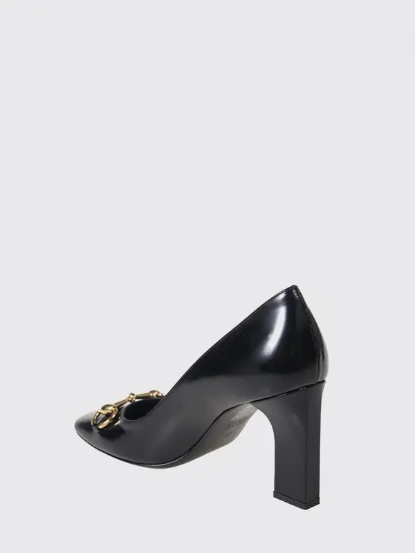 Gucci Brushed Leather Signora Pumps