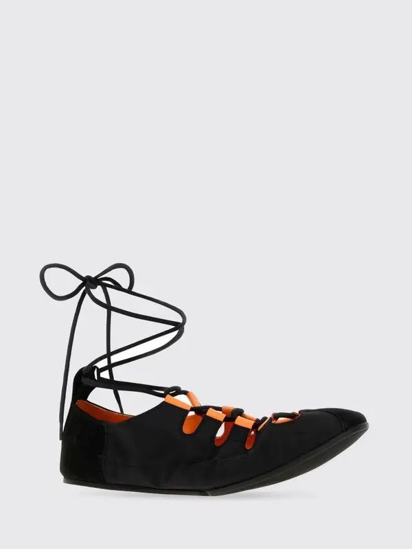 ALAIA Nylon Ballerina Flats