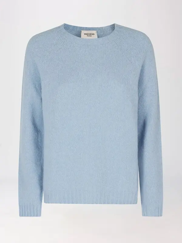 Max Mara Alpaca Blend Sweater - Blue