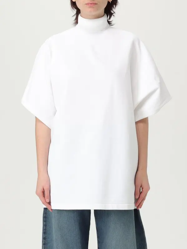 Alaïa High Neck Top - White
