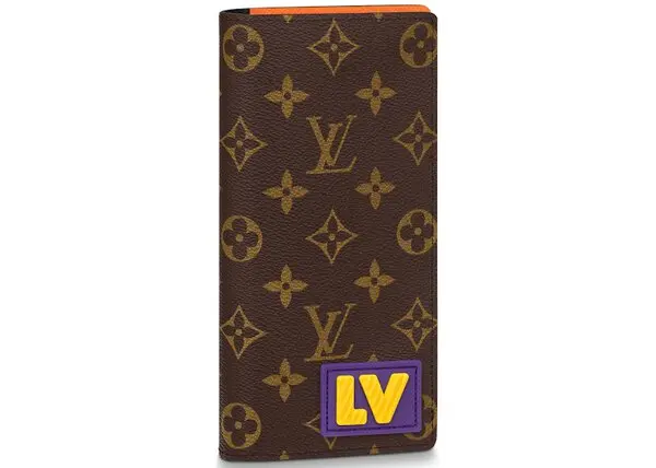 LOUIS VUITTON Brazza Wallet - Brown