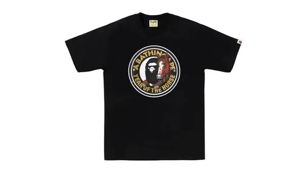 A BATHING APE Year Of The Horse Tee Shirt