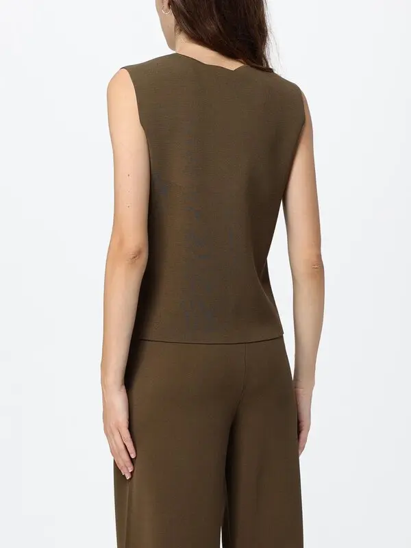 Max Mara Fuggito Single-breasted Slim Fit Tailored Vest
