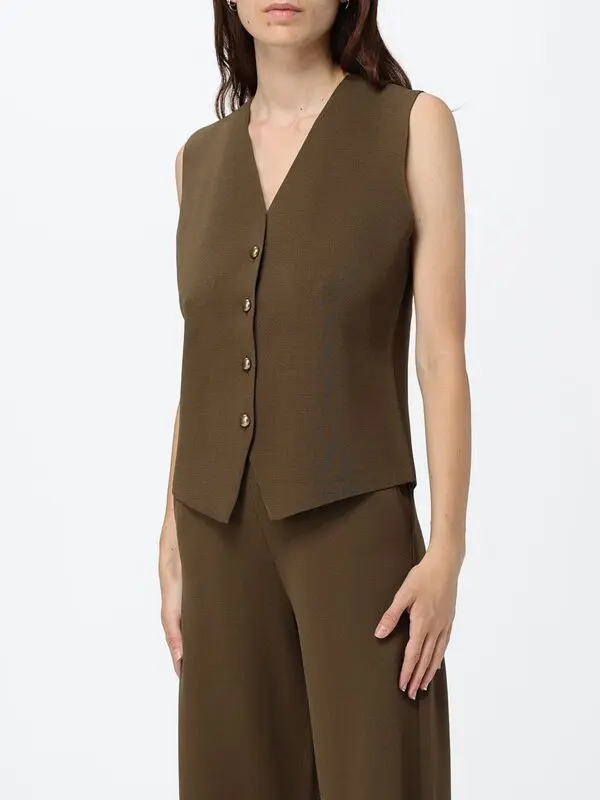 Max Mara Fuggito Single-breasted Slim Fit Tailored Vest