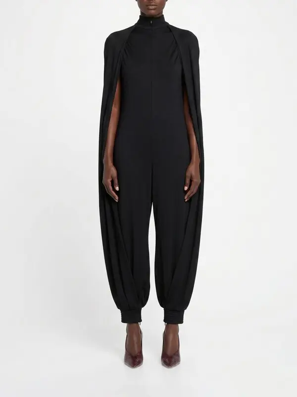 Alaïa Wool Jumpsuit - Black