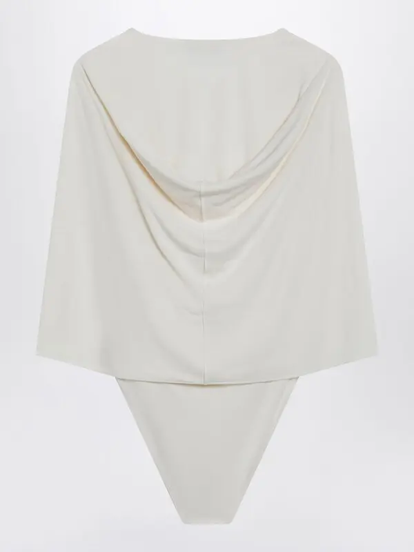 ALAIA Viscose Bodysuit Blouse Alaia