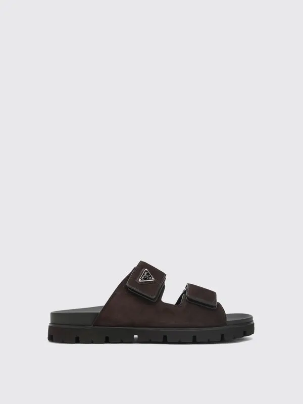 Prada Suede Strap Sandals