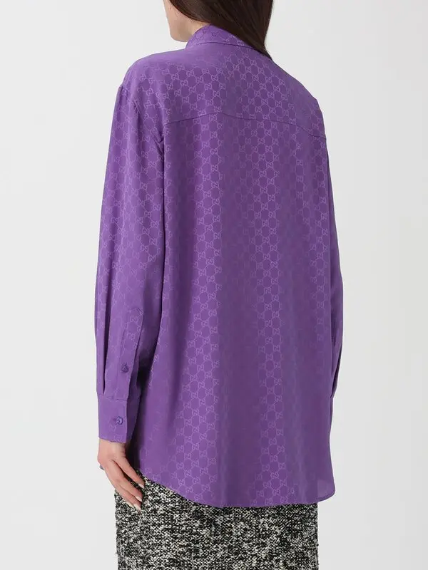 Gucci Monogram Silk Shirt