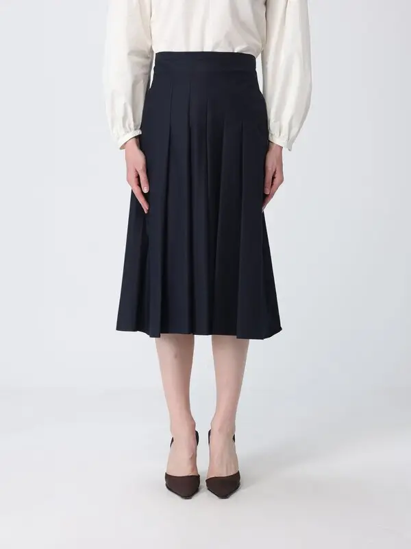 Max Mara Cotton Midi Skirt