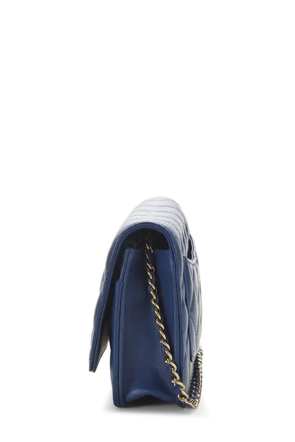 Chanel Lambskin Classic Quilted Wallet On Chain