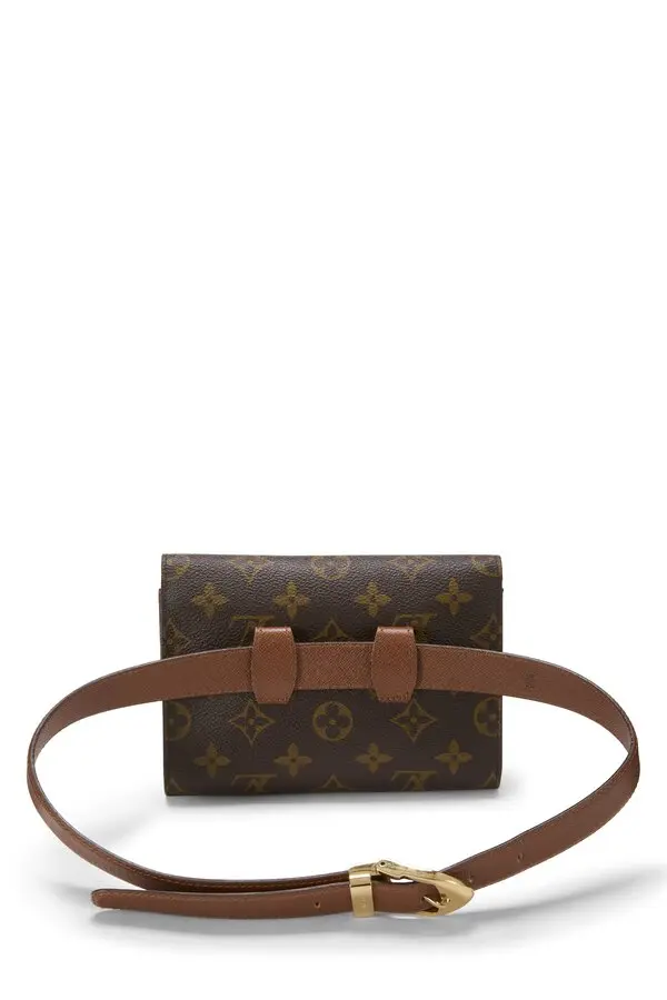 LOUIS VUITTON Monogram Canvas Arche Belt Bag 110
