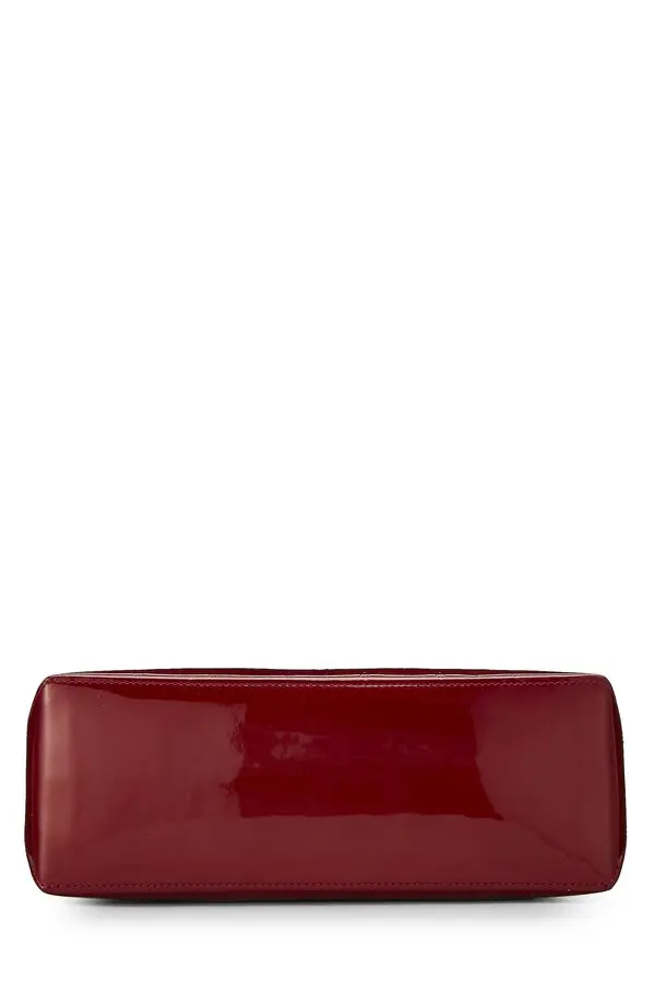 LOUIS VUITTON Rouge Fauviste Monogram Vernis Wilshire