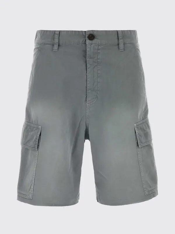 Miu Miu Cotton Cargo Shorts - Multicolor
