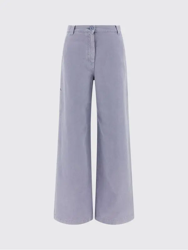 Max Mara Vega Cotton Wide Leg Trousers