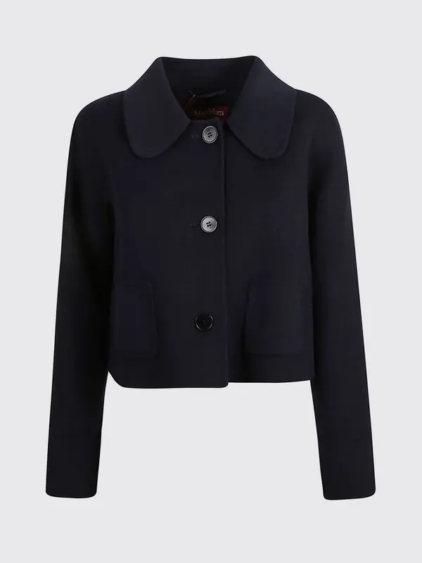 Max Mara Jacket In Virgin Wool Blend