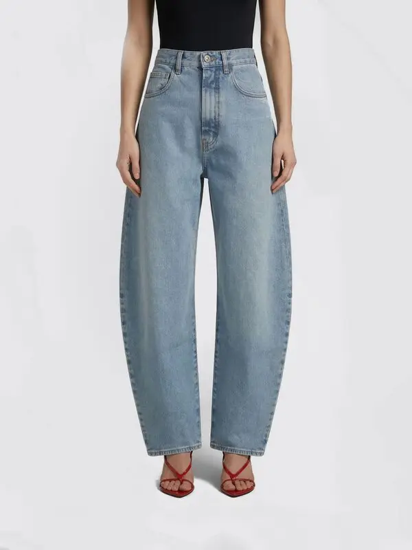ALAIA Alaia Baggy Cotton Denim Jeans