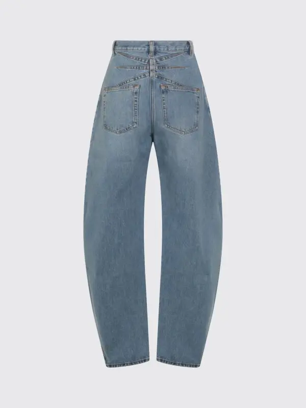 ALAIA Alaia Baggy Cotton Denim Jeans