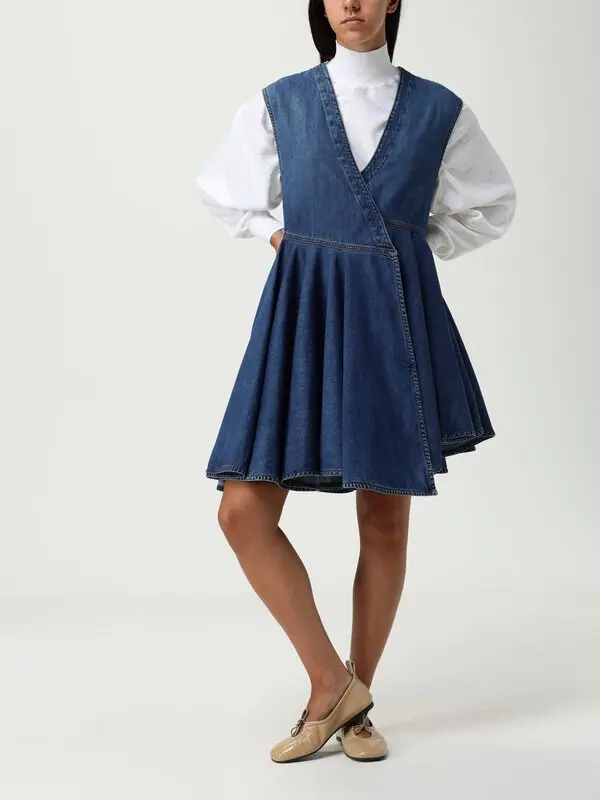ALAIA Alaia Denim Dress