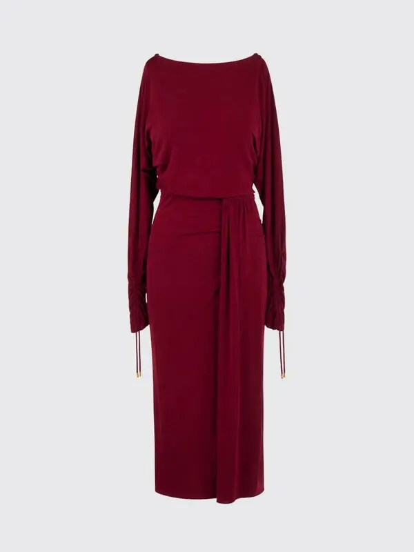 Max Mara Viscose Dress - Red