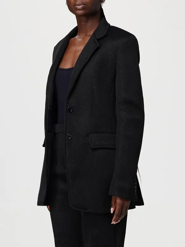 Max Mara Structured Single-breasted Polyester Blazer