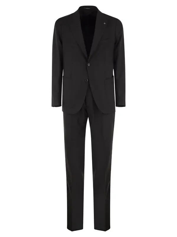 Tagliatore Single-breasted Virgin Wool Suit