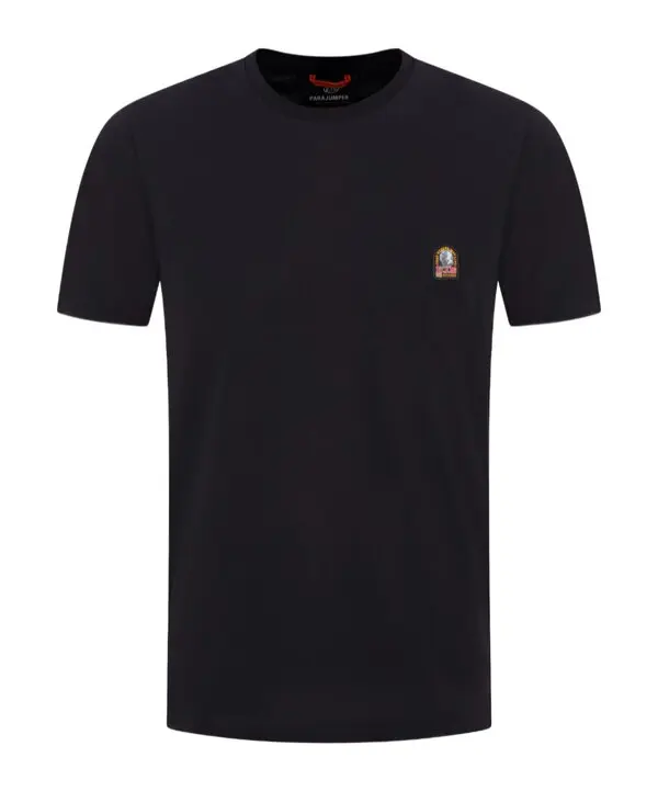 PARAJUMPERS Cotton T-shirt With Logo Patch