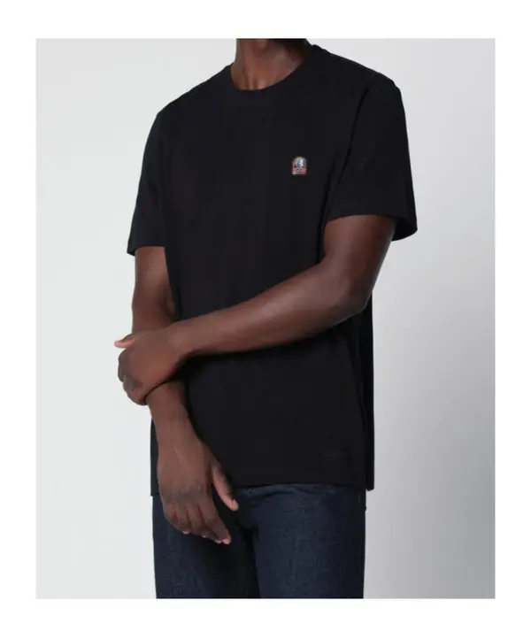 PARAJUMPERS Cotton T-shirt With Logo Patch
