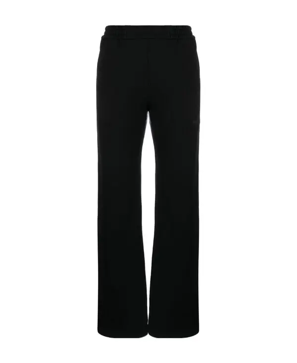 Off-White Diag-print Cotton Track Pants - Black
