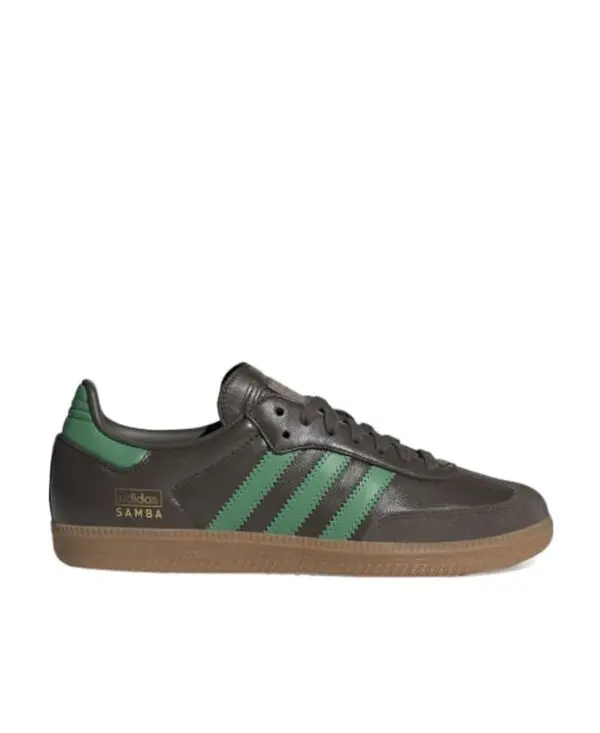 Adidas Originals Samba Og Lace-up Sneakers - Green